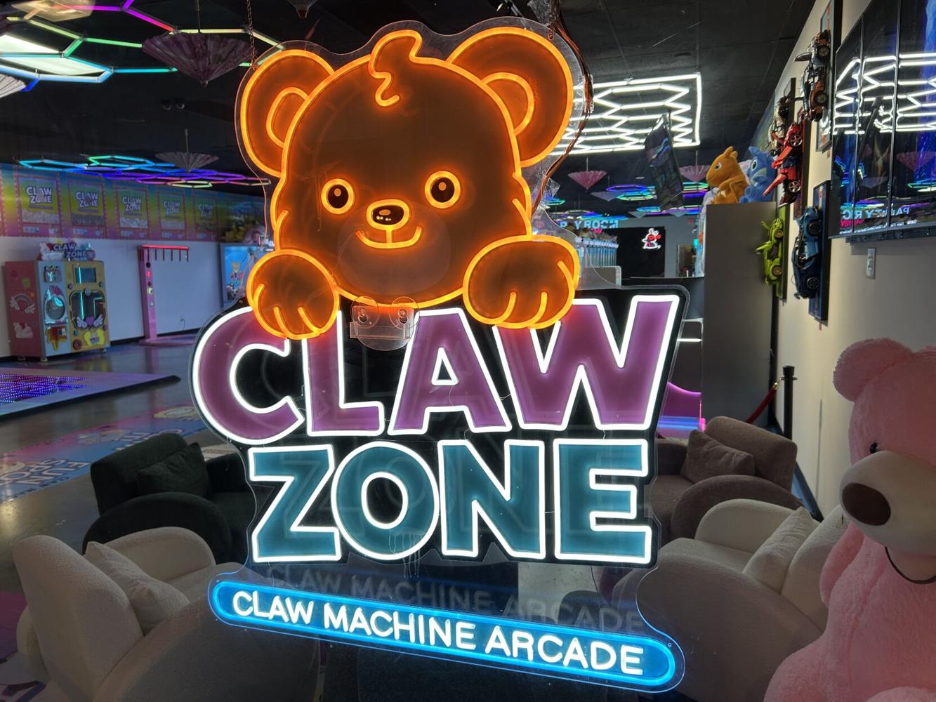 Claw your way to prizes and fun at the brand new Claw Zone Arcade ...