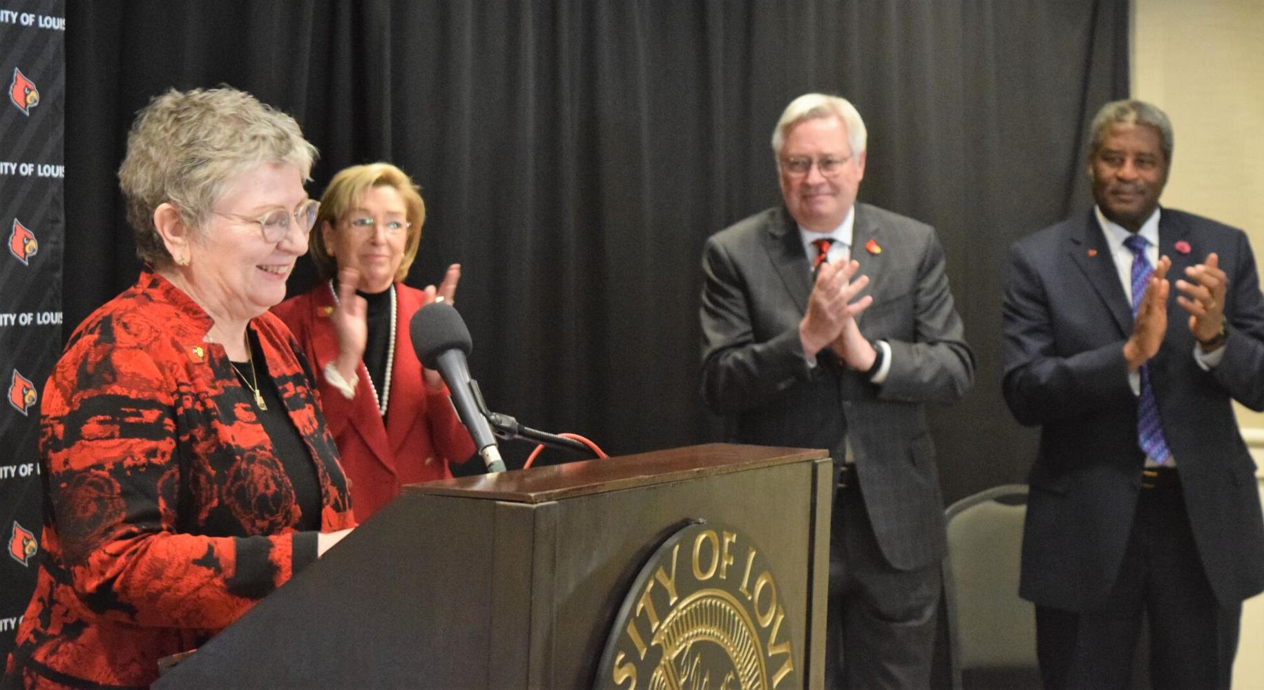 University of Louisville names Towson University's Kim Schatzel as ...