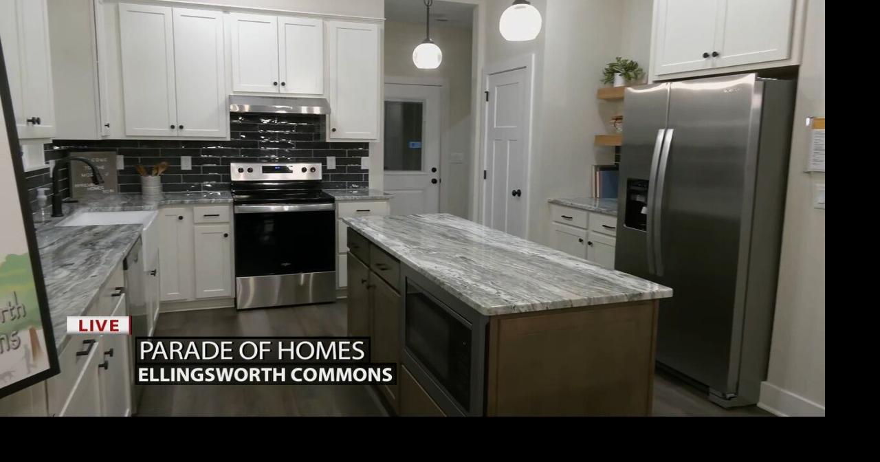 Keith Kaiser takes a look at a kitchen in a Parade of Homes house ...
