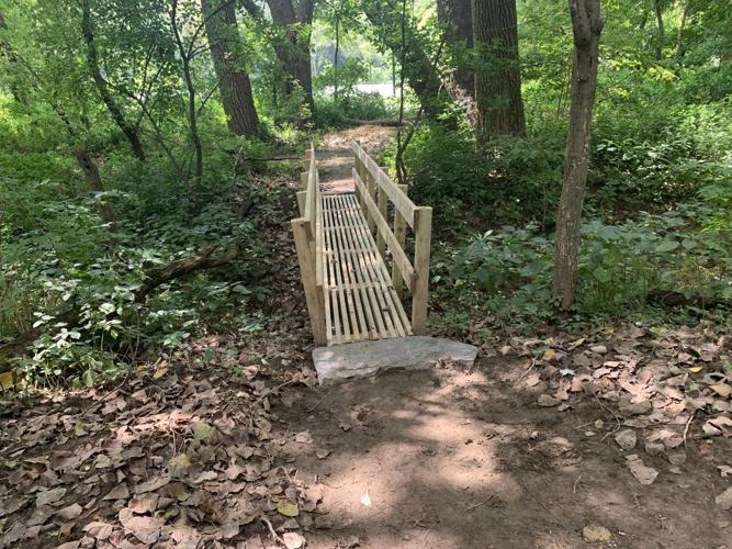 City's newest hiking trail is a first for Shawnee Park and west ...