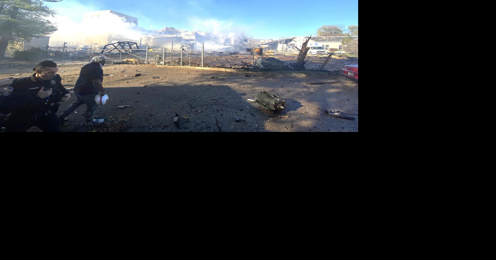 IMAGES | Explosion at plant in Louisville leaves wake of destruction ...