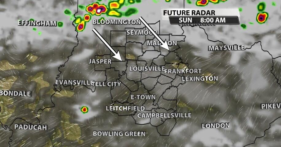 Sunday Storm Chance | Weather Blog | wdrb.com