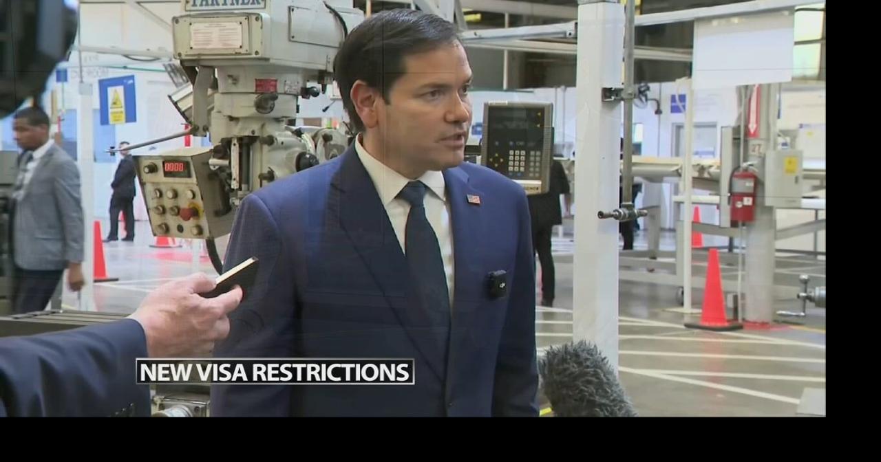 U.S. will restrict visas over censorship | Wdrb-video | wdrb.com