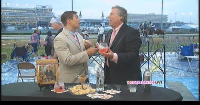 Tim Laird serves up a freshly squeezed Oaks cocktail | News from WDRB ...