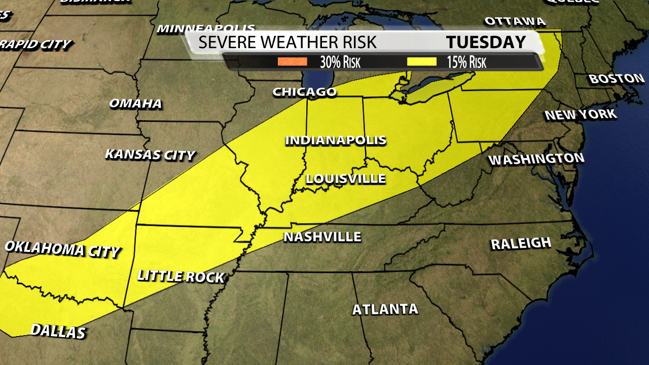 Updating Next Week's Severe Weather Threat | Weather Blog | wdrb.com
