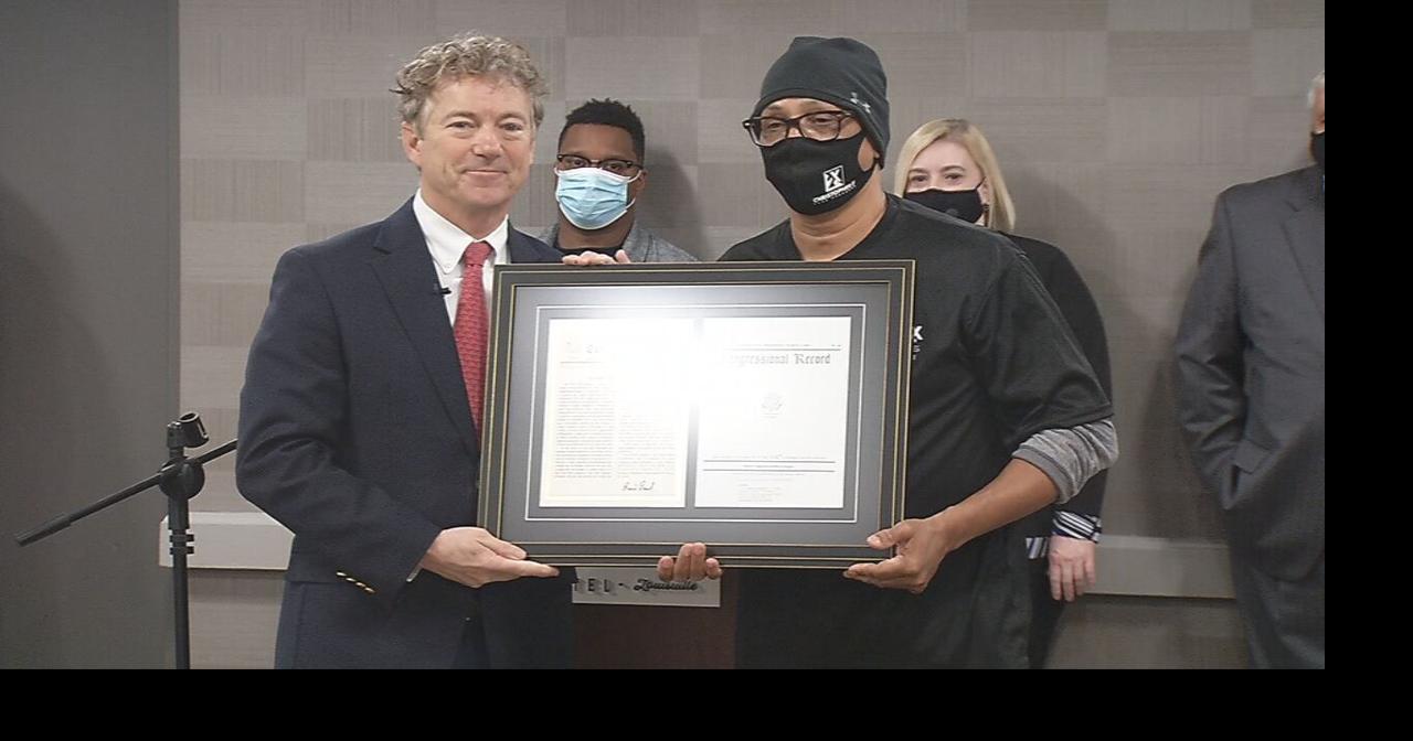 Sen. Rand Paul honors community activist Christopher 2X, Game Changers ...