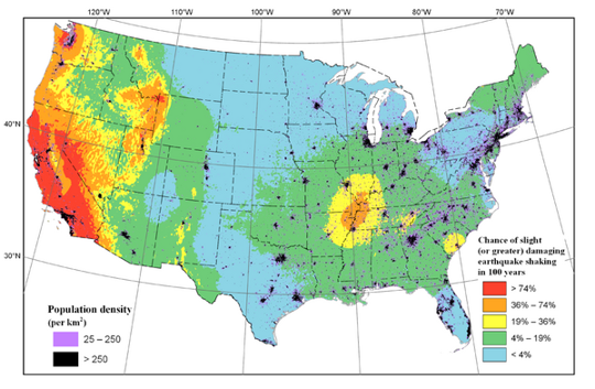 WHAT'S SHAKING? The 2023 National Seismic Hazard Model... | Weather ...