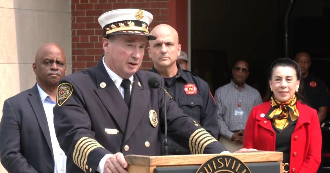 Louisville Fire Chief Greg Frederick to retire after nearly 24 years ...