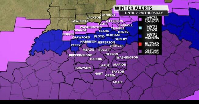 LAST CALL For Ice & Snow Totals... | Weather Blog | wdrb.com
