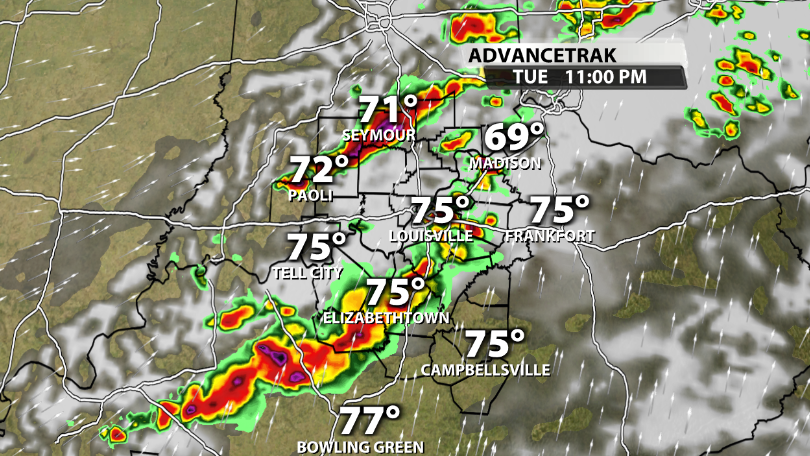 Strong Storms Possible Tonight and Tomorrow | Weather Blog | wdrb.com