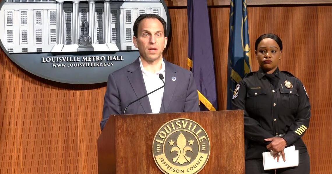 Louisville mayor places LMPD chief on administrative leave for her ...