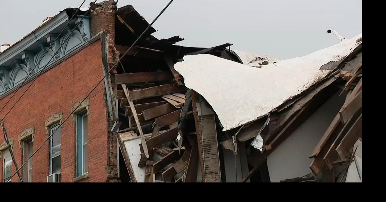 No injuries reported after building collapses in Ohio without warning ...