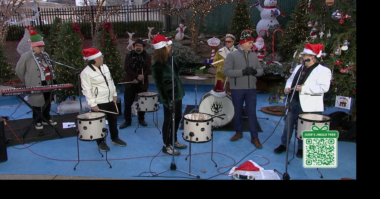 Let there be rock: The Crashers jam out in the Jingle Tree Garden ...