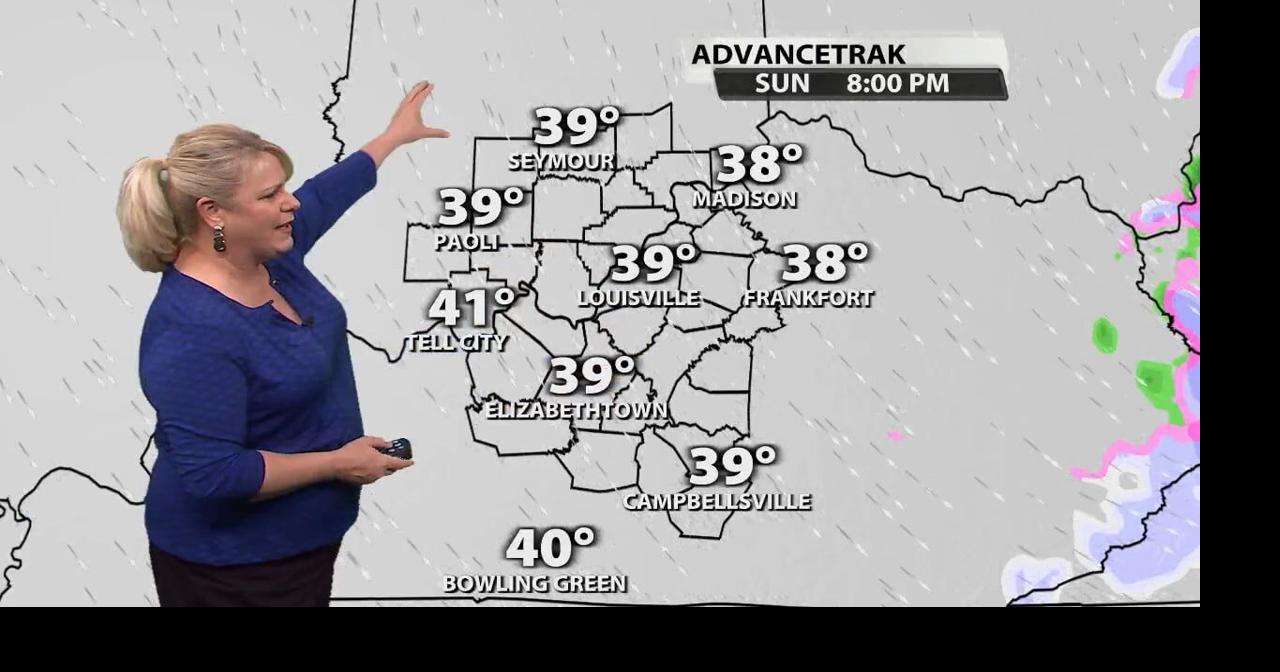 Kim Stevens' Saturday night forecast | Weather | wdrb.com