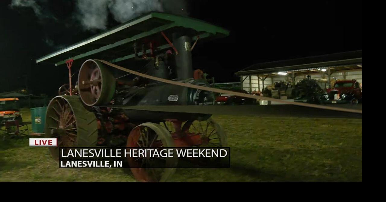 Keith Kaiser first checks out a 1921 steam engine and wheat thrasher ...