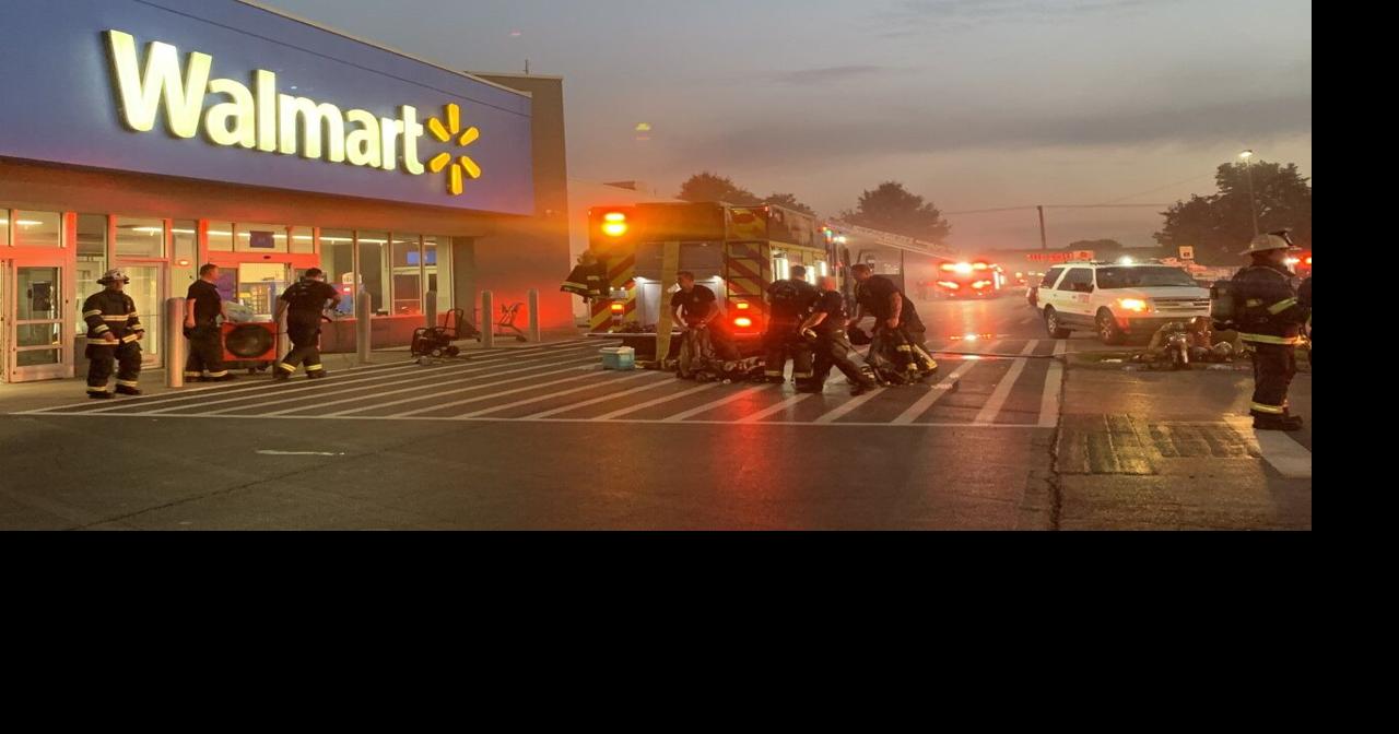 Fire extinguished quickly by sprinklers at Valley Station Walmart, fire ...
