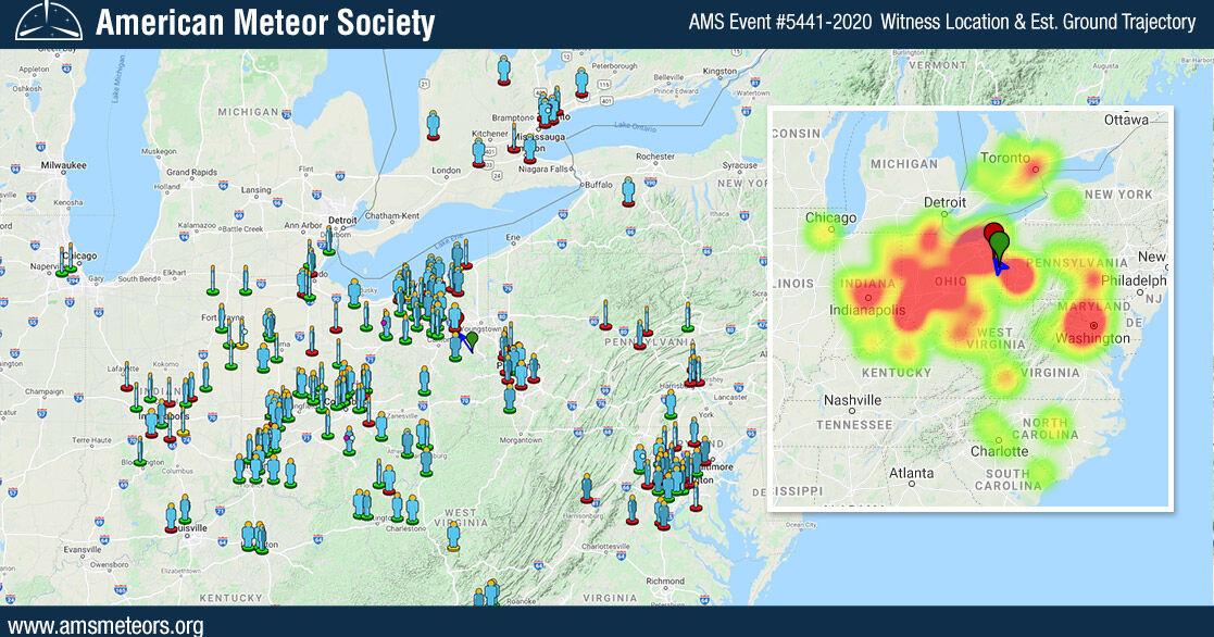 DID YOU SEE IT? More Than 300 Fireball Reports From 15 States ...