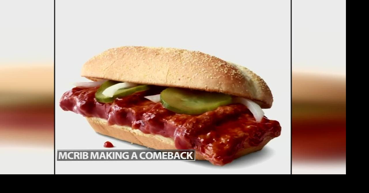 Coming Soon: The return of the McRib | Wdrb-video | wdrb.com