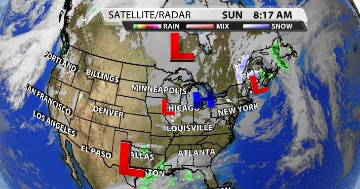 Scattered Light Snow Showers to Start the Week | Weather Blog | wdrb.com