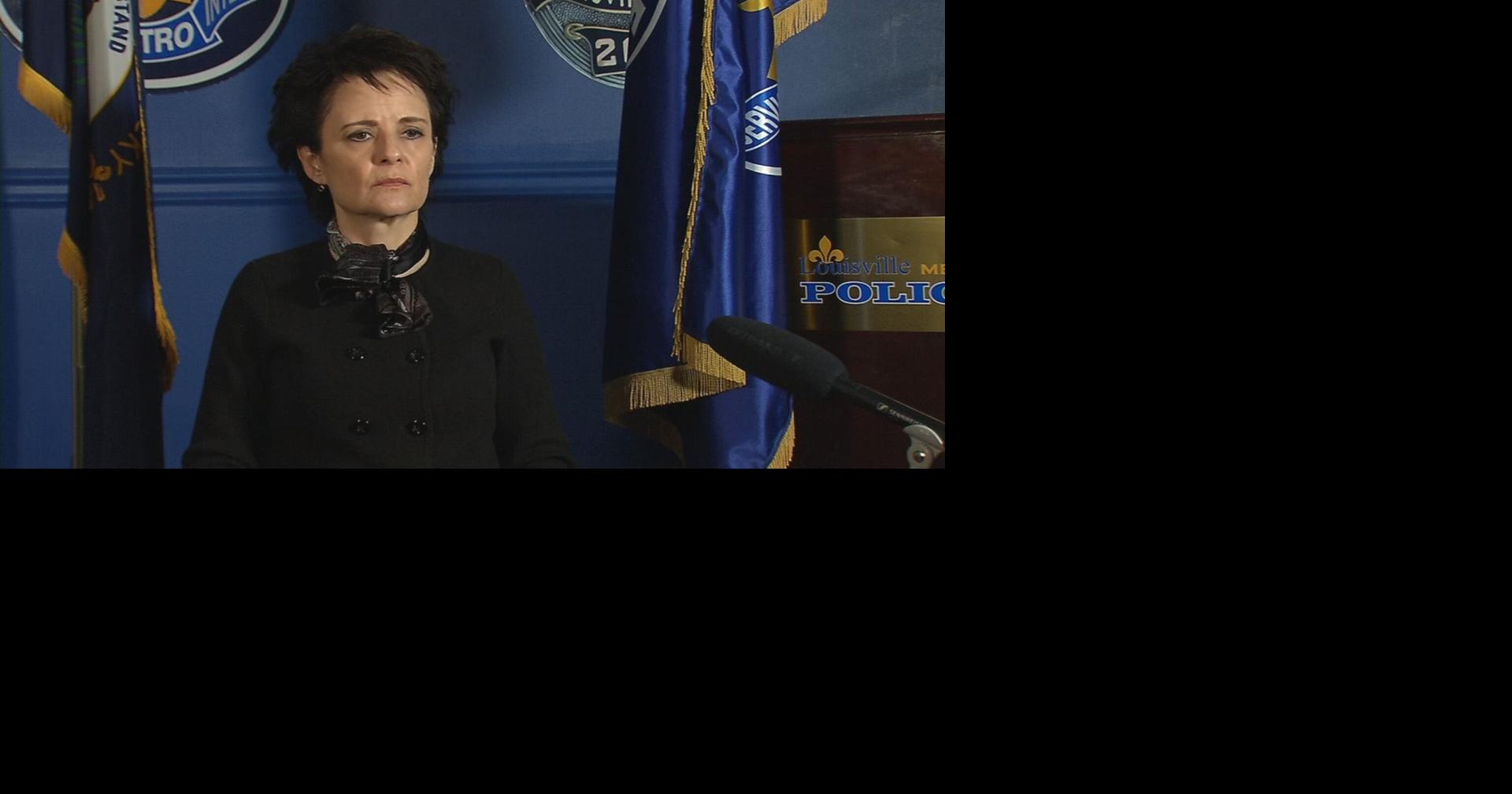 Louisville police chief expects to see progress on curbing violent ...