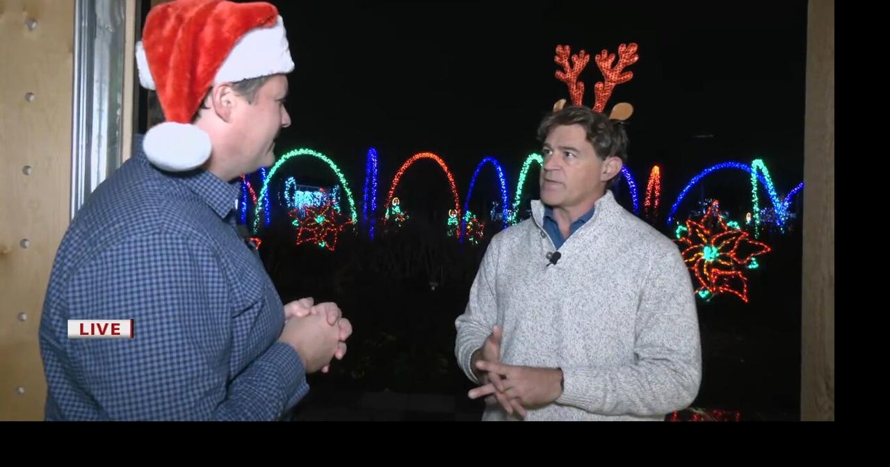 Keith Kaiser learns about Gardens Aglimmer at the Waterfront Botanical ...