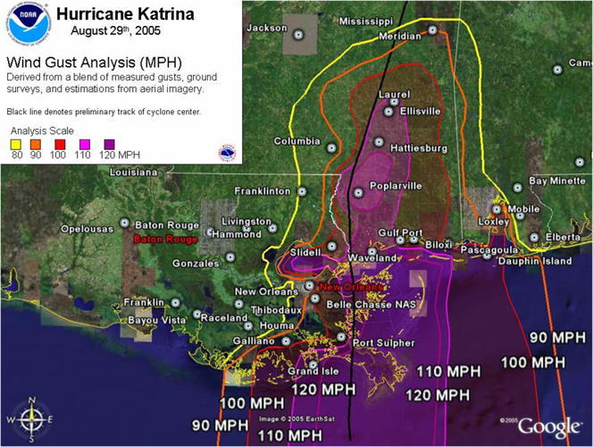 ON THIS DATE: Hurricane Katrina Made Landfall As A Category Three Storm ...