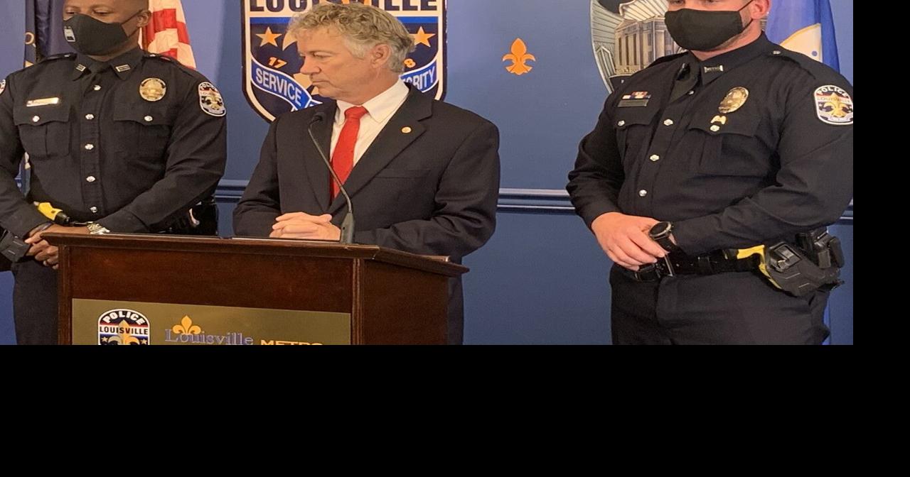 Rand Paul honors LMPD officers who stopped armed double shooting ...