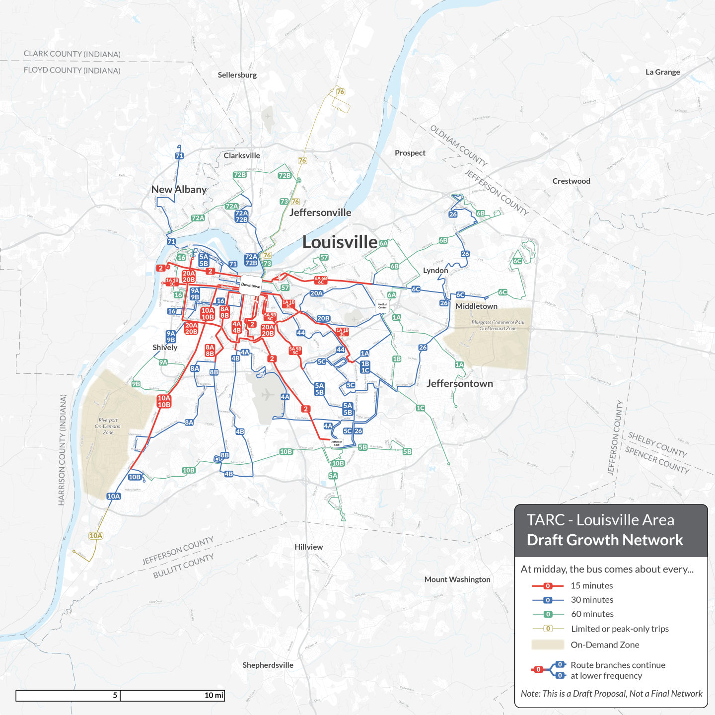 TARC presents 4 possible route plans after recent cuts, asks for more ...