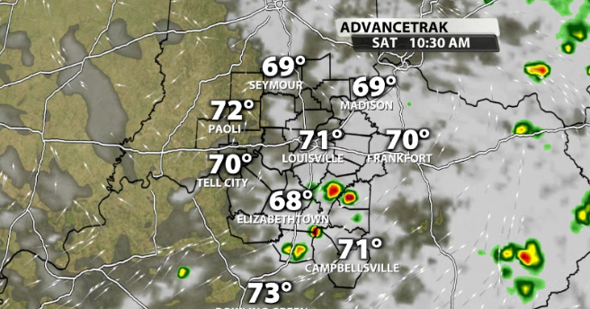 DERBY FORECAST: The Odds Of Downpours Hitting The Track... | Weather ...