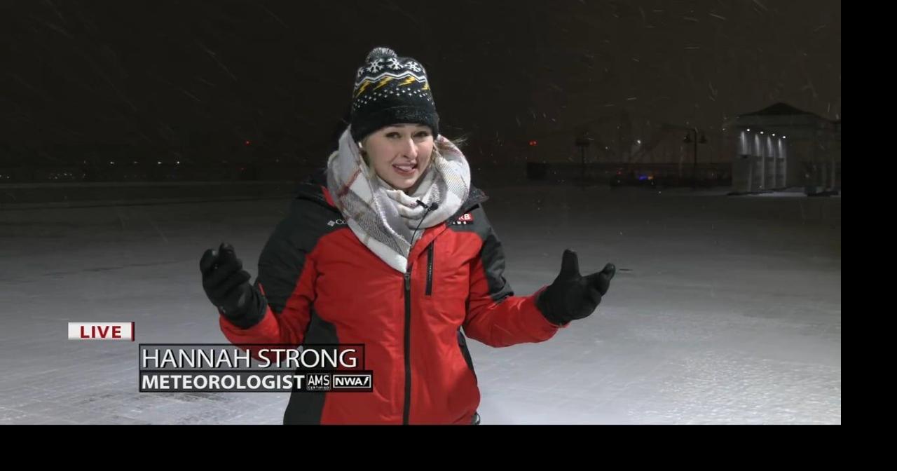 WDRB's Hannah Strong details the winter conditions in downtown ...