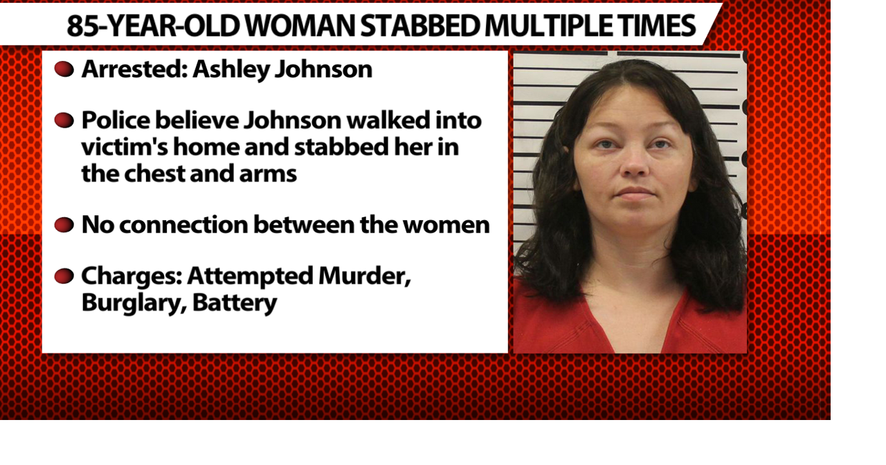 Woman charged with attempted murder, accused of stabbing 85-year-old ...