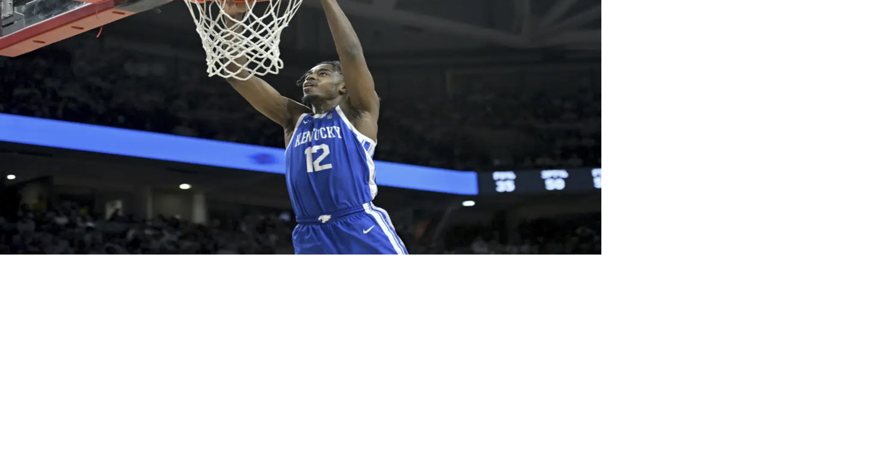 AT THE BUZZER | Toughness, Reeves carry Kentucky to 88-79 win at ...