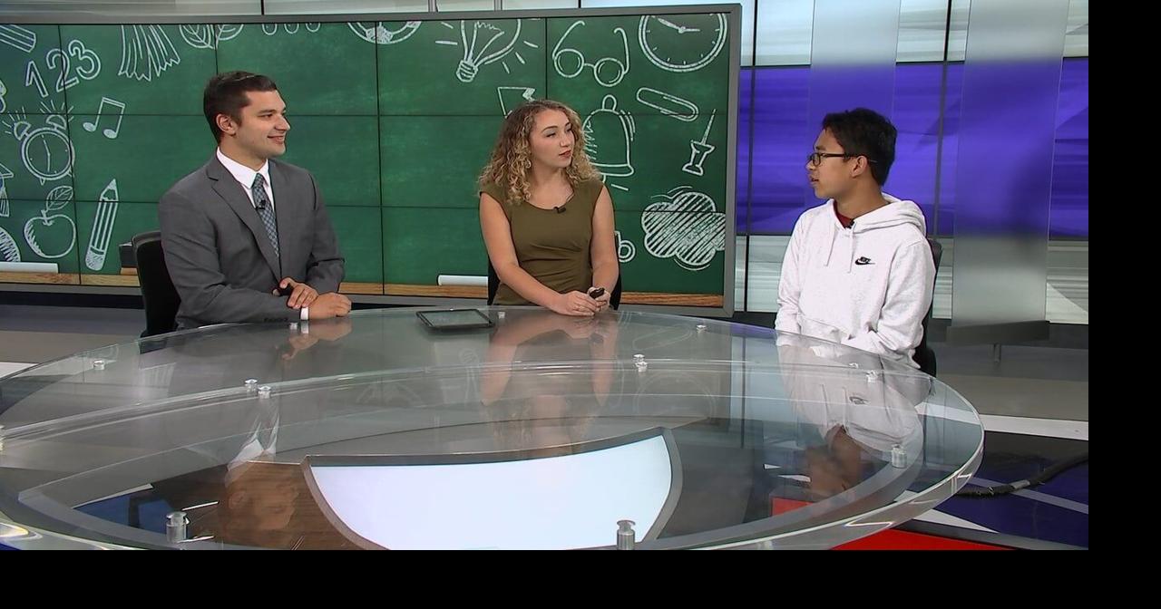 Zachary Rara talks on WDRB Mornings after making it to Scripps National ...