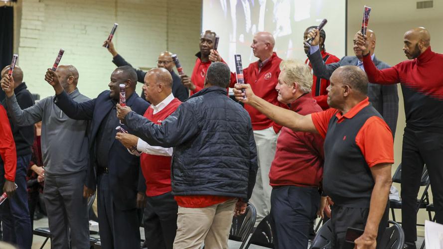 CRAWFORD | Volleyball, Brohm, Crum -- on a historic day for U of L, the ...