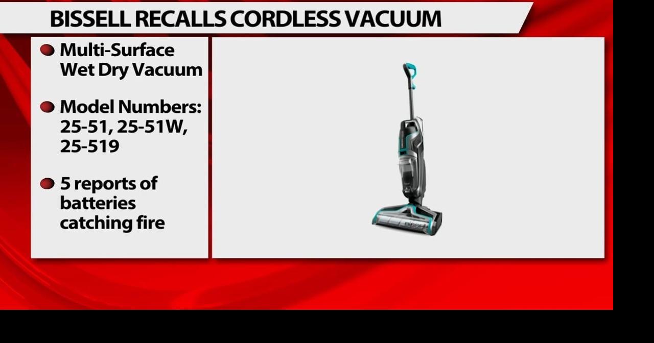 Bissell recalls some cordless vacuum cleaners | Wdrb-video | wdrb.com