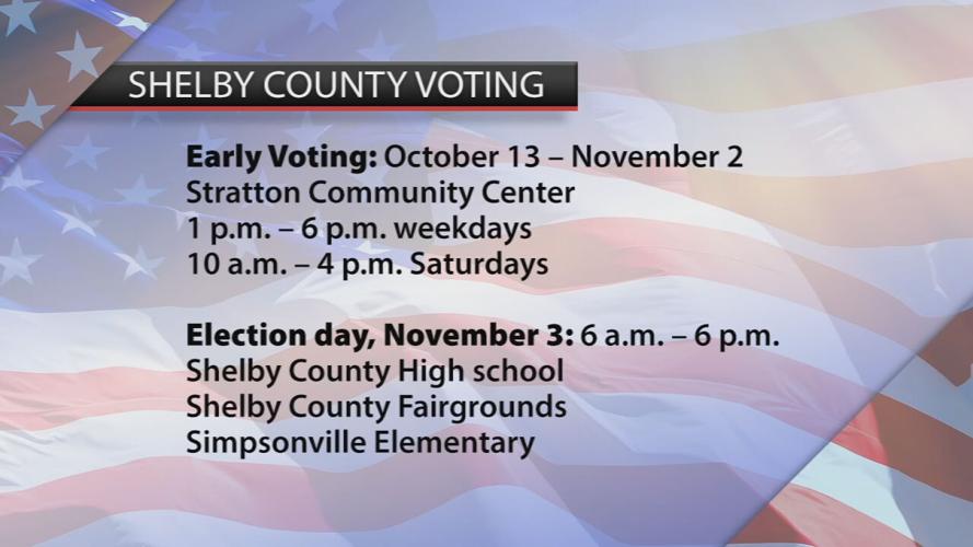 Shelby County voters can cast ballots early at Stratton Community ...