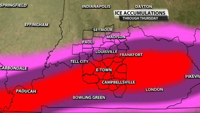 LAST CALL For Ice & Snow Totals... | Weather Blog | wdrb.com