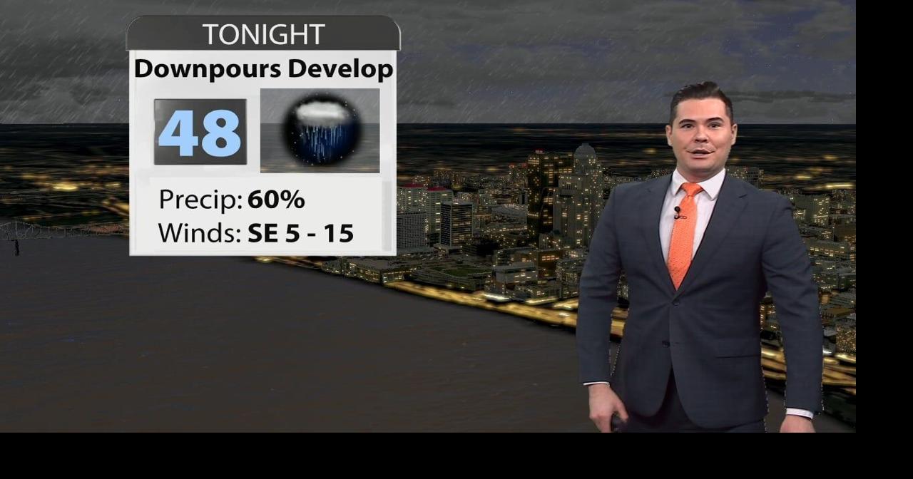Rick DeLuca's Monday evening forecast | Weather | wdrb.com
