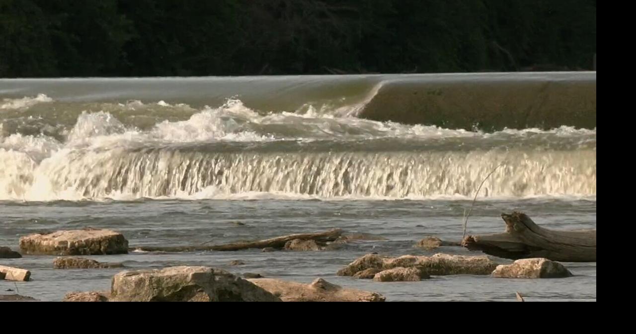 Indiana American Water removes dam on White River in Seymour, Indiana ...