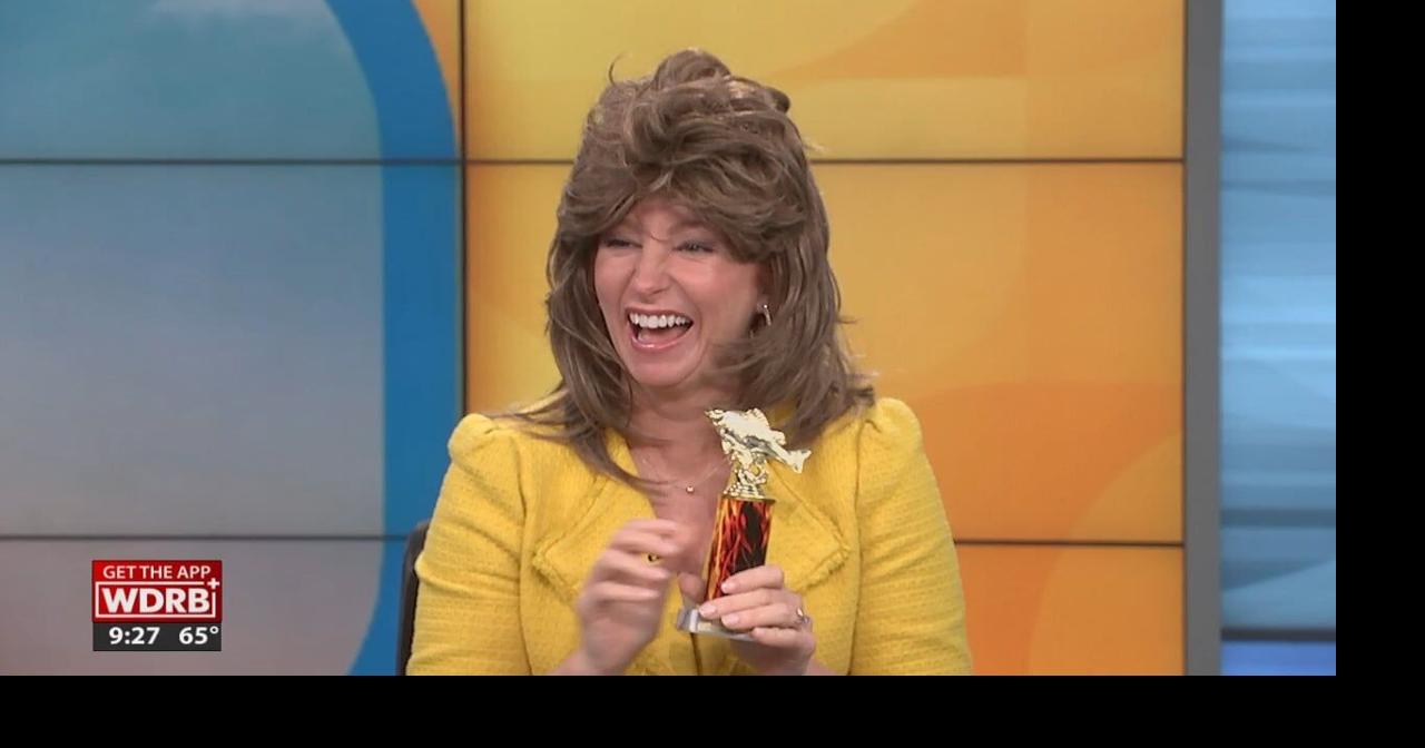 WDRB's Candyce Clifft is crowned the WDRB Mullet Competition Champion ...