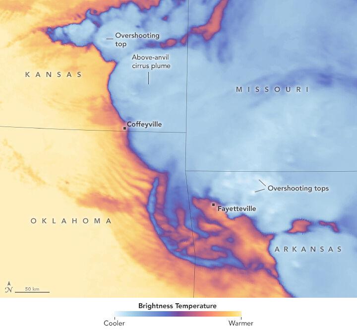 OVERSHOOTING TOPS: Spotting Severe Storms With Satellites... | Weather ...