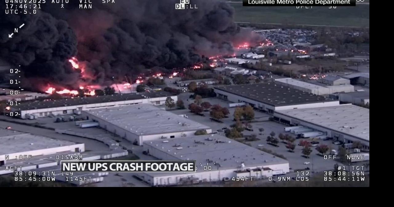 Newly released LMPD footage shows aftermath of deadly UPS plane crash ...