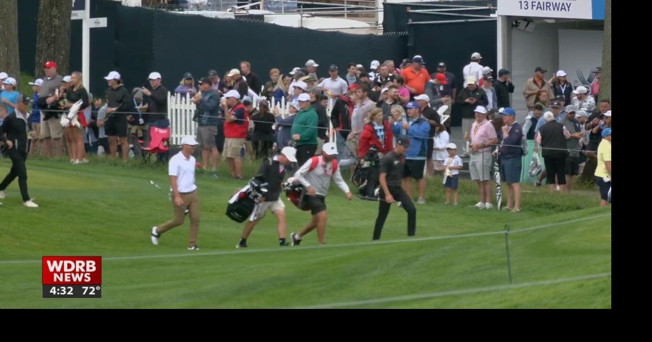 Fans experience final day of practice at Valhalla Golf Club before PGA ...