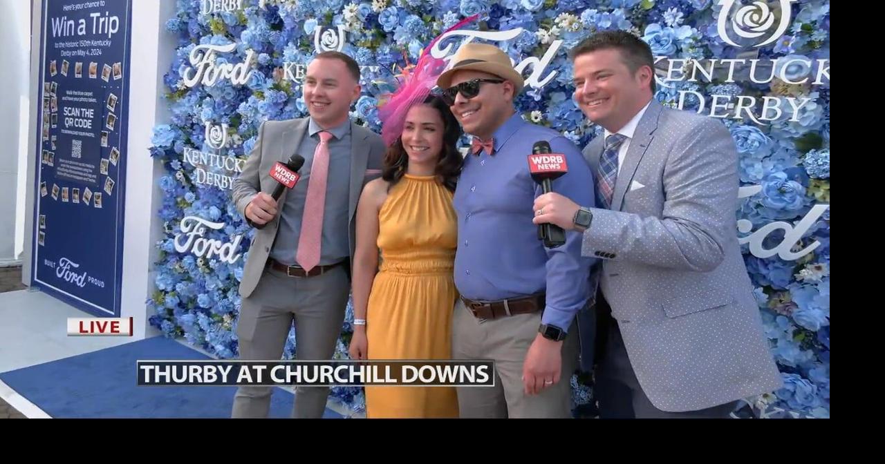 WDRB's Dalton Godbey and Chris Sutter make their way around a record ...