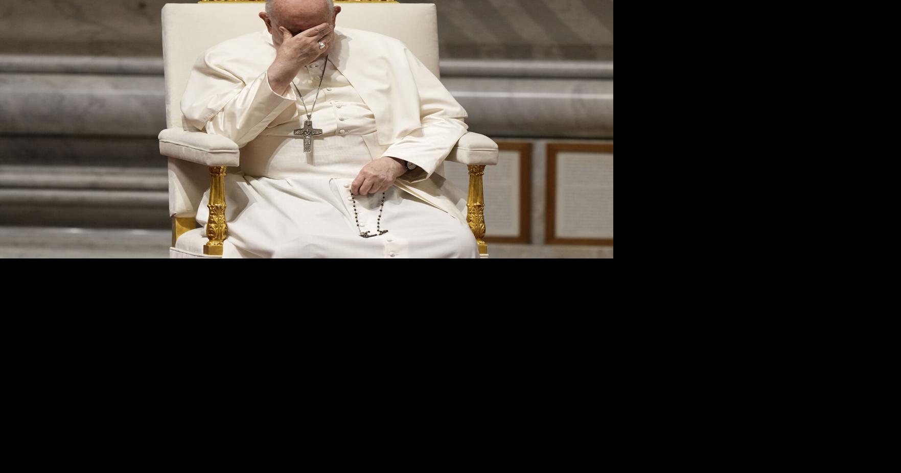 Vatican Pope inside St. Peter's - ap 10-27-2023 | | wdrb.com