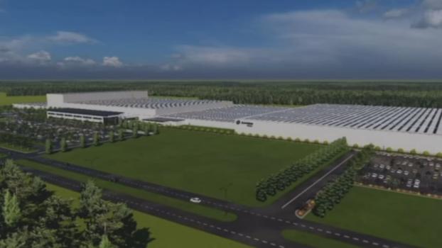 Crews break ground on $2 billion electric vehicle battery factory in ...