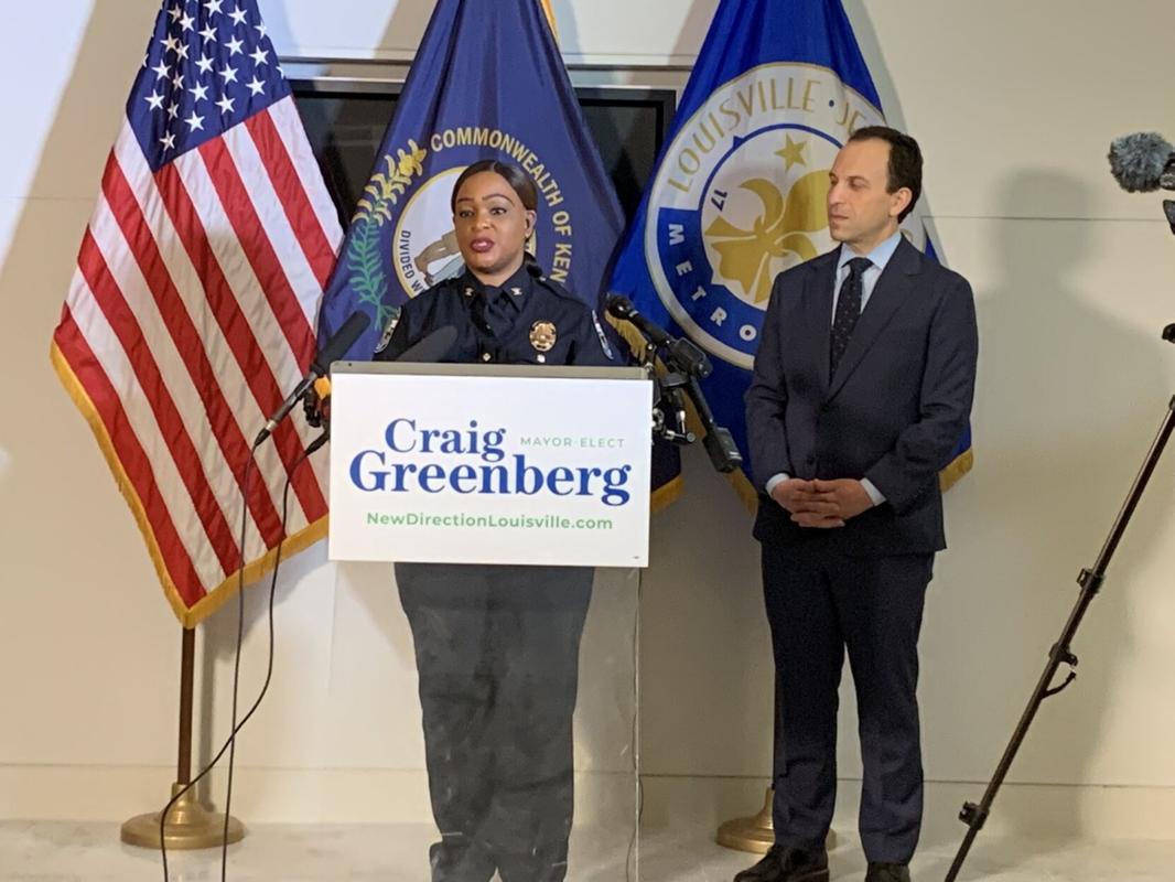 Mayor-elect Greenberg names current deputy chief as interim Louisville ...