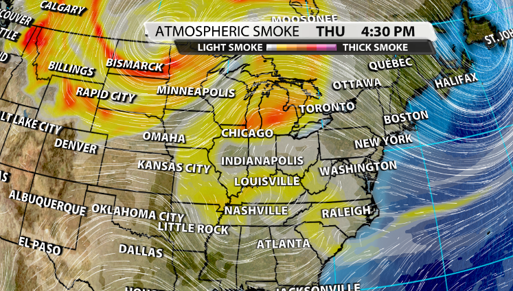 Wildfire Smoke Over Our Area | Weather Blog | wdrb.com