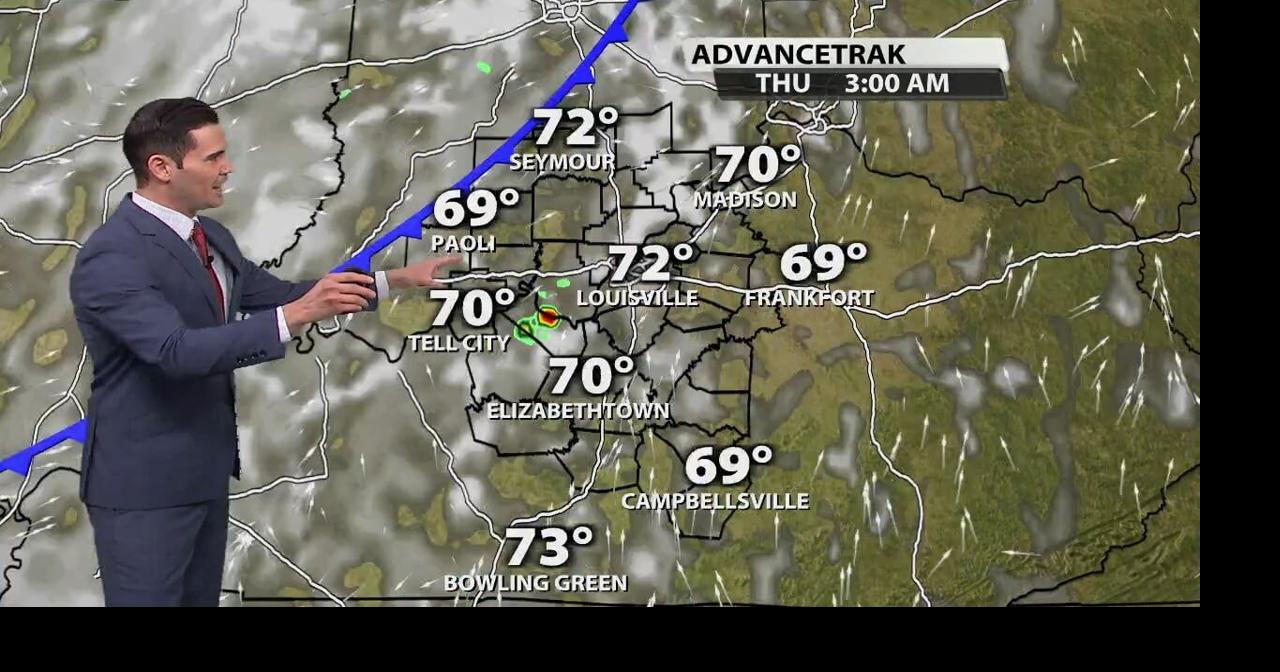 Rick DeLuca's Wednesday night forecast | Weather | wdrb.com
