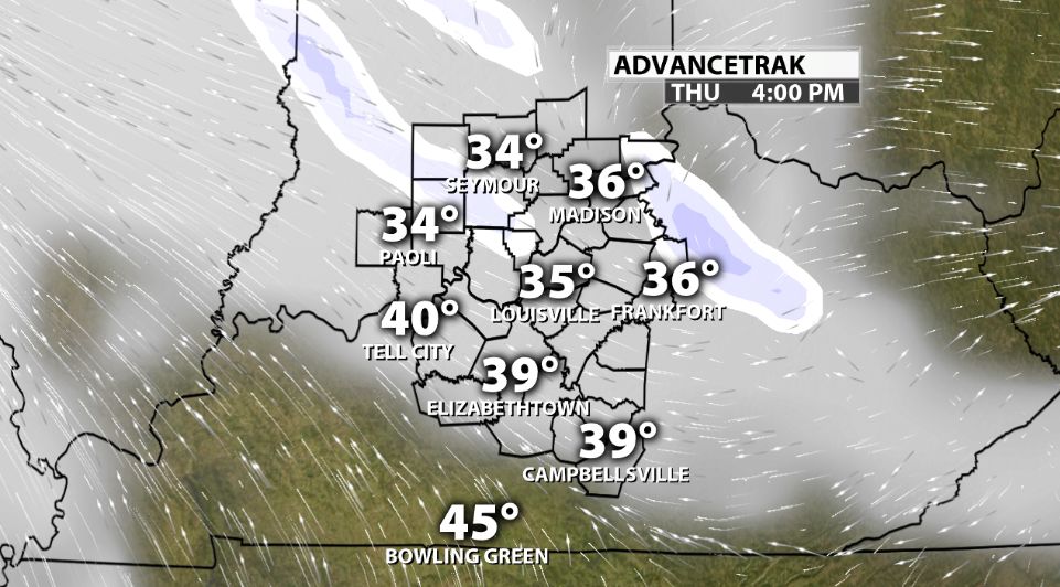 Snow Showers for Some | Weather Blog | wdrb.com
